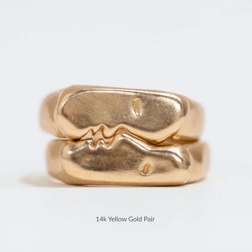 Custom Kiss Rings