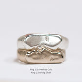 Custom Kiss Rings