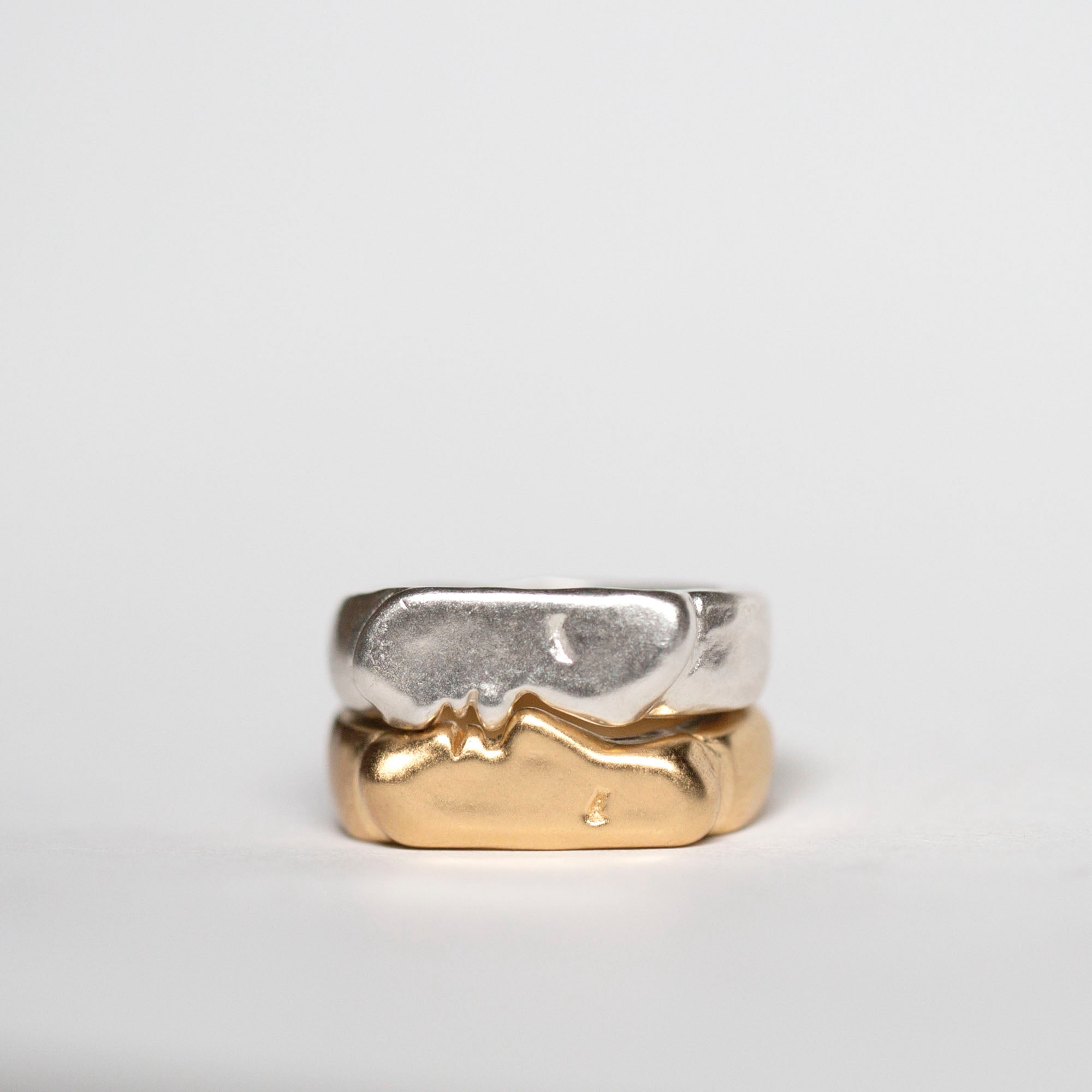 Kiss Rings, Mixed Metal – OxbowDesigns