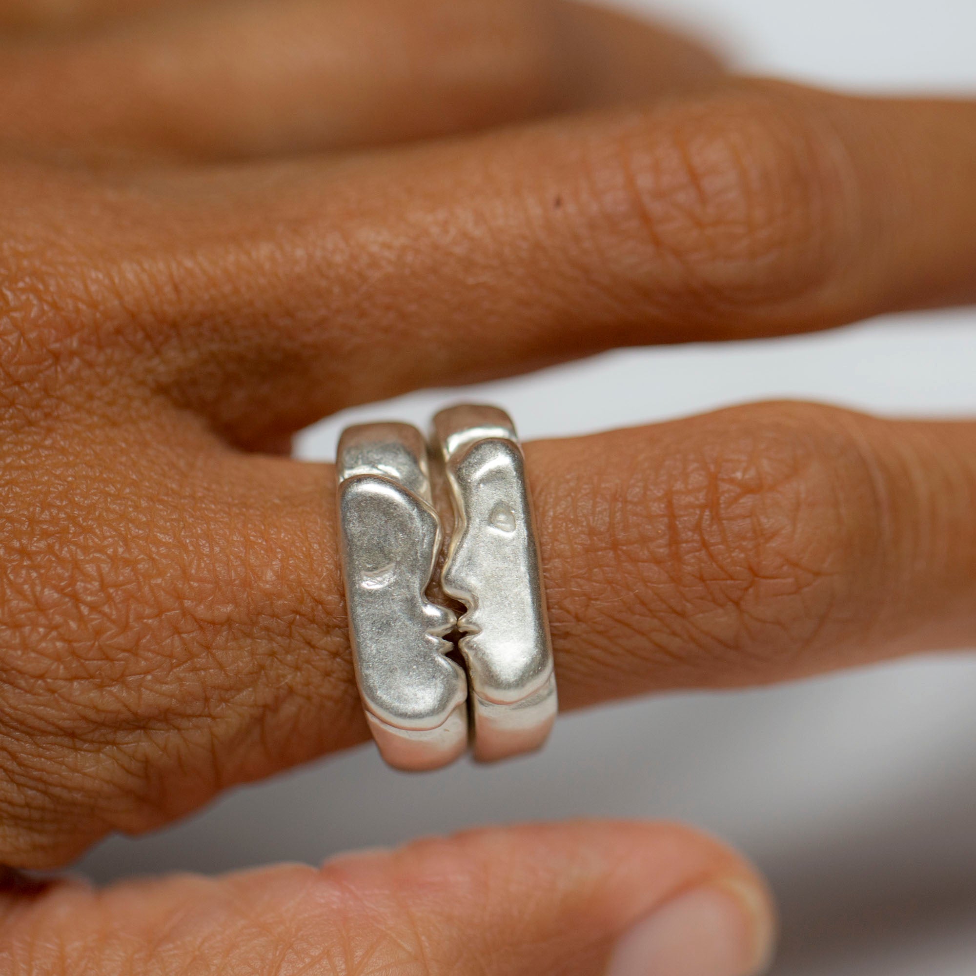 Kiss Rings, Silver – OxbowDesigns