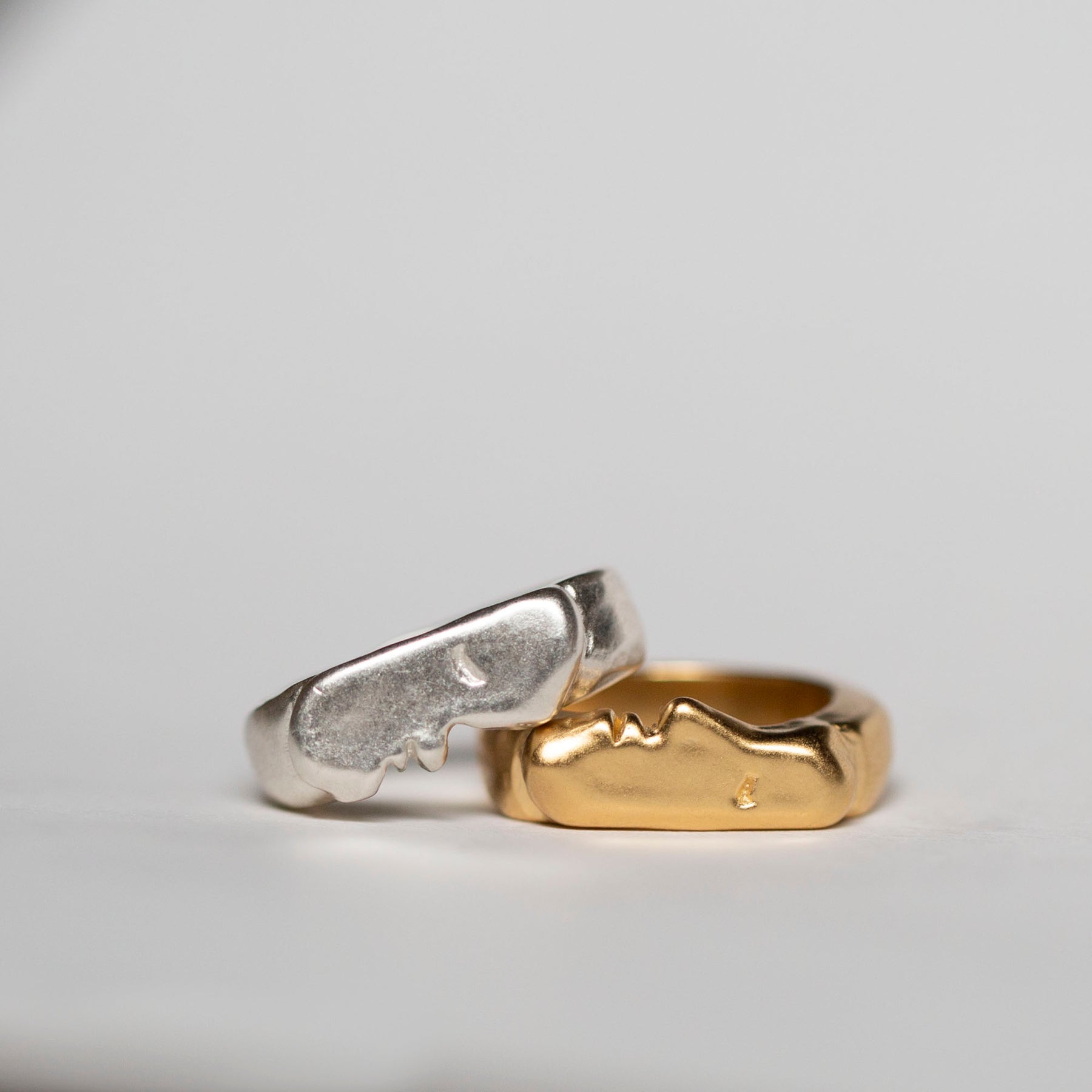 Friends & Lovers Kiss Rings